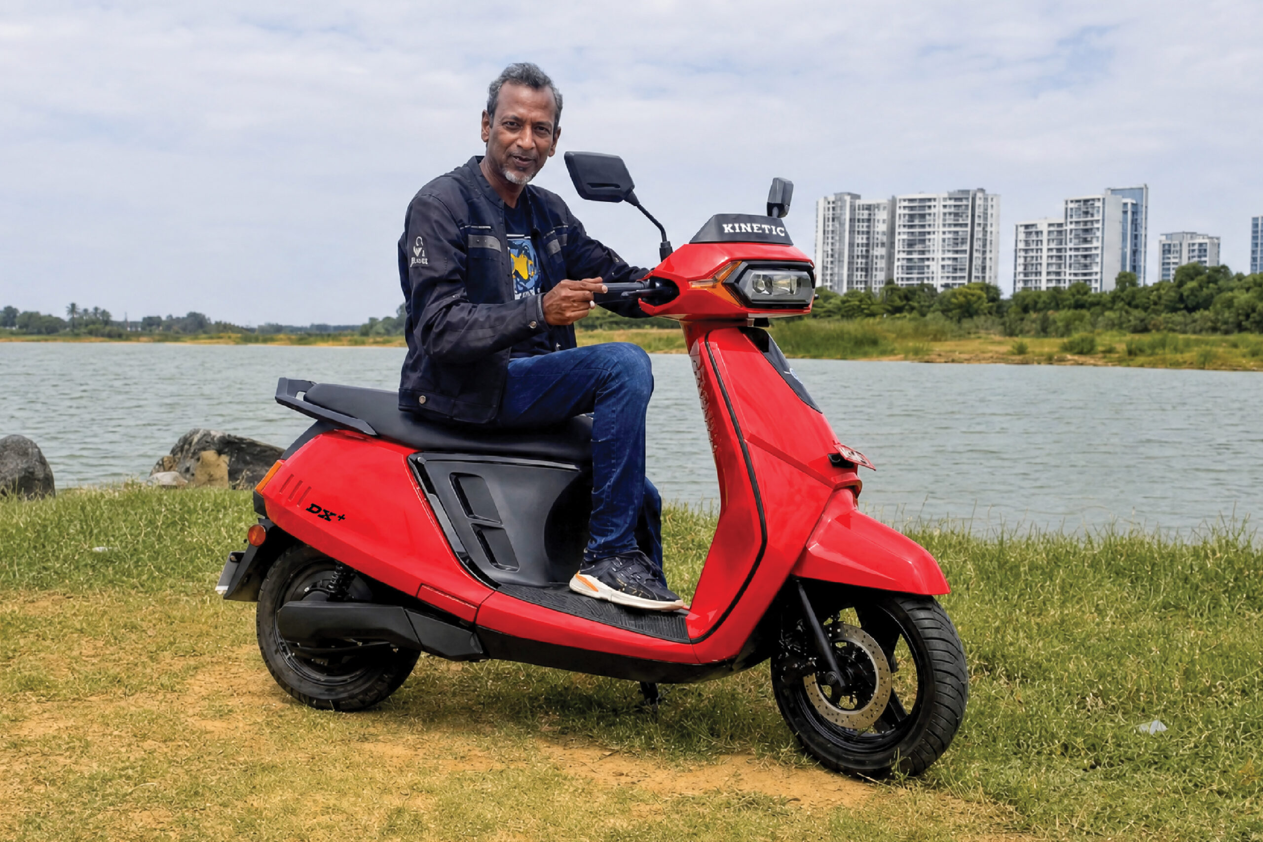 First Kinetic DX+ EV Delivered in South India